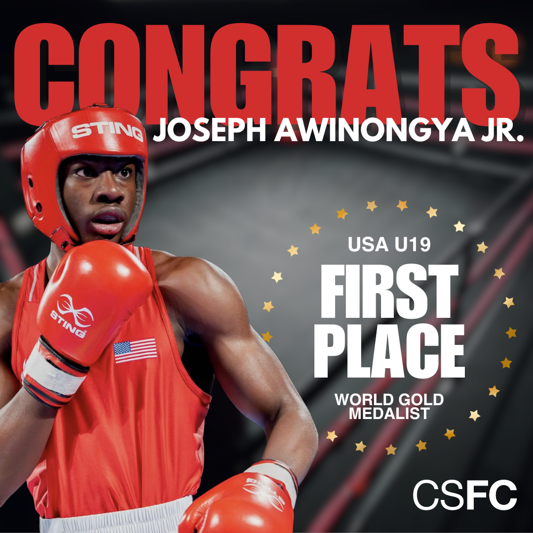 Congratulations Joseph Awinongya Jr!